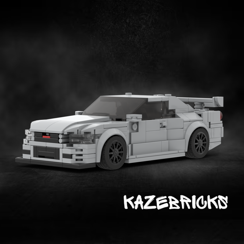 LEGO MOC-252781 Nissan R34 GTR Nismo by Kaze Bricks | Rebrickable ...