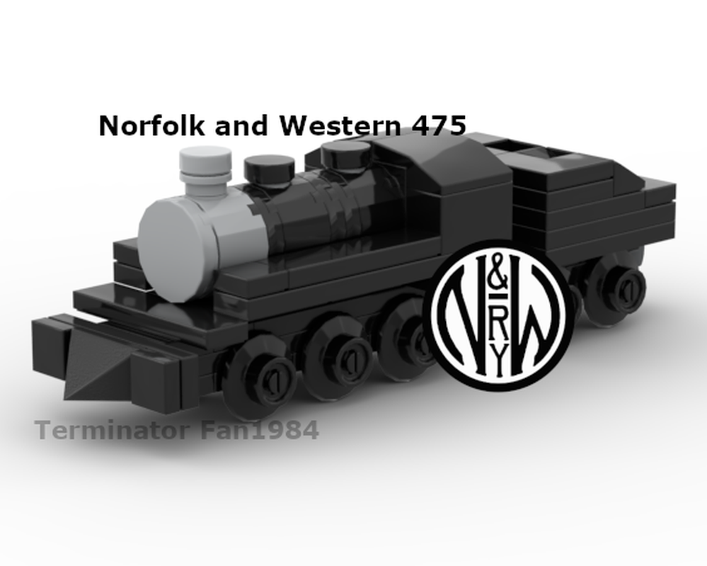 LEGO MOC-252796 Mini Norfolk and Western 475 by TerminatorFan1984 ...