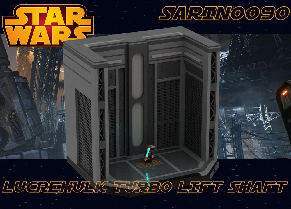 LEGO MOC-252840 SW - Lucrehulk Turbo Lift Shaft by Sarinoo90 ...