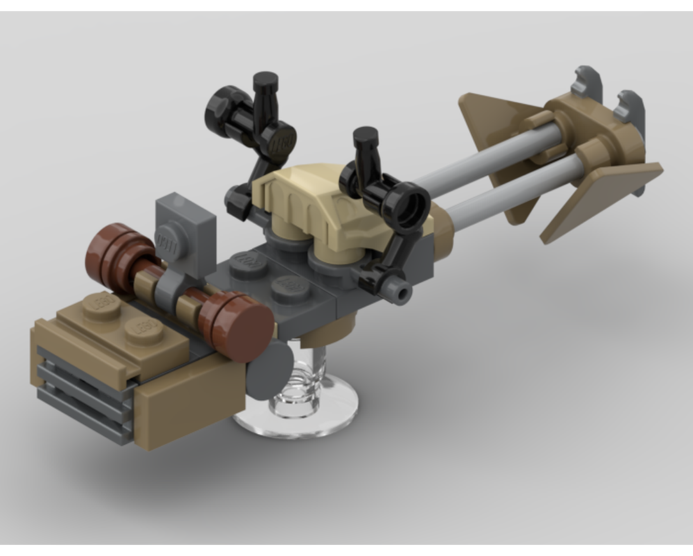 LEGO MOC-252875 LTL-99 swoop bike by Krieg_15 | Rebrickable - Build ...