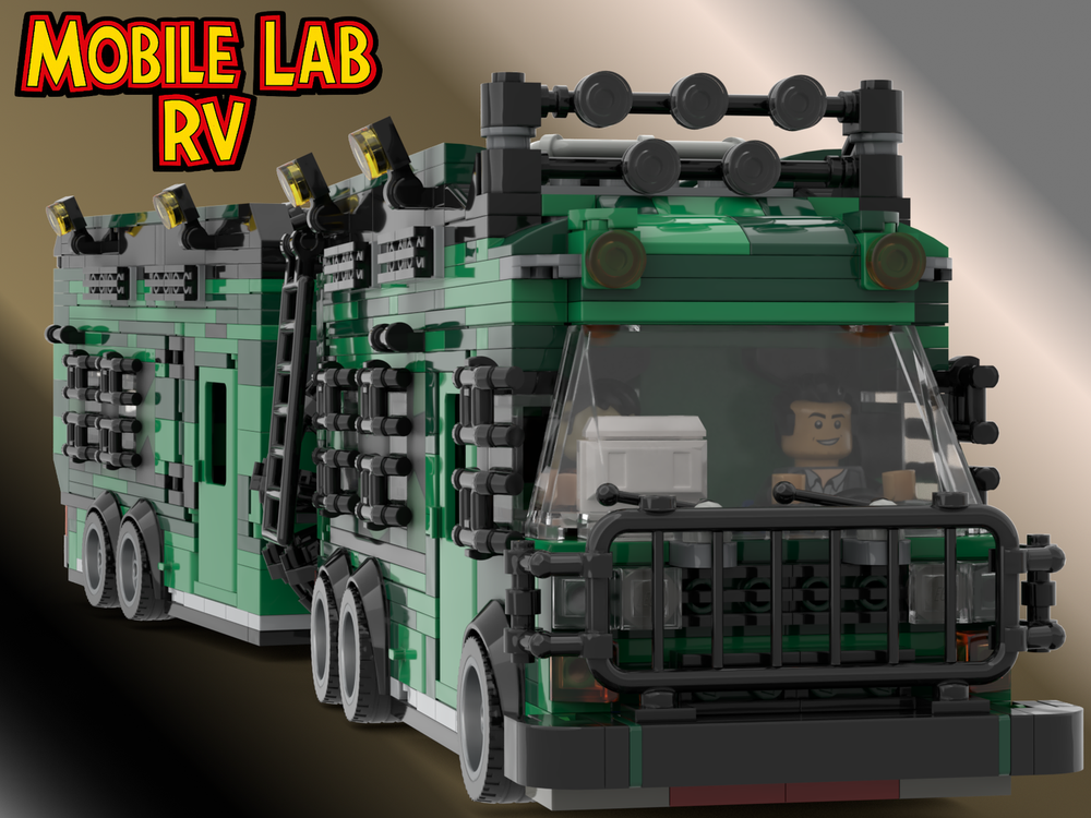 LEGO MOC-252932 Mobile Lab RV (Jurassic Park) by Jmdwinter ...