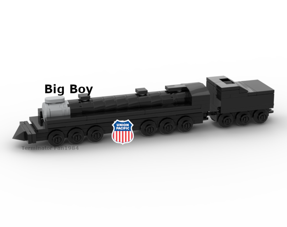LEGO MOC-252957 Mini Union Pacific Big Boy by TerminatorFan1984 ...