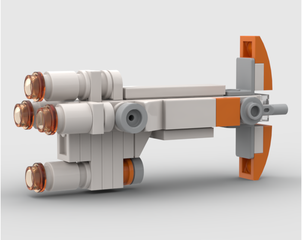 LEGO MOC-252974 Micro-scale Hammerhead Corvette by Pandismo ...