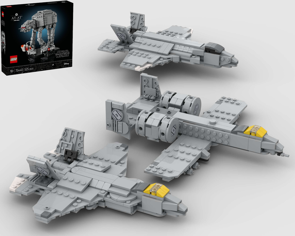 LEGO MOC-252981 USAF 3-in-1 Alternate Builds Bundle - 75440 AT-AT by ...