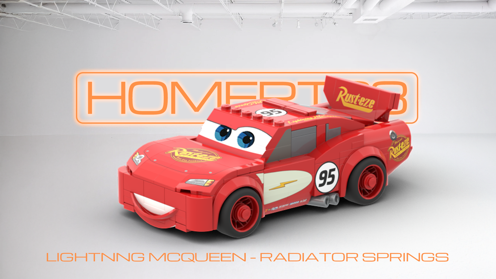 LEGO MOC-252990 Lightning McQueen - Radiator Springs Edition by ...