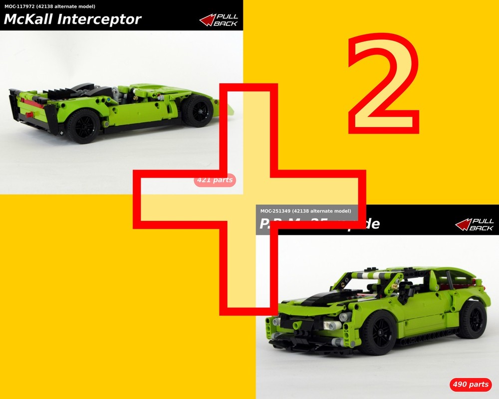 LEGO MOC-253030 42138 alternates - McKall Interceptor and P.B.M. 25 ...