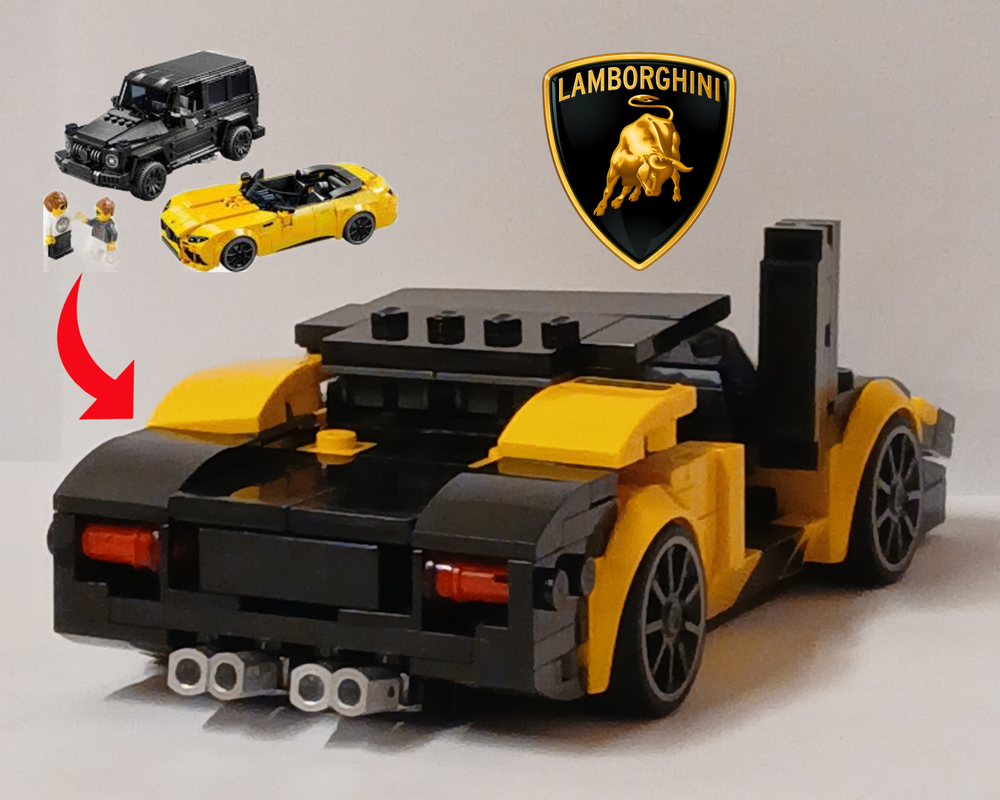 LEGO MOC-253088 [FREE] 76924 Lamborghini Countach by The Brickerman ...