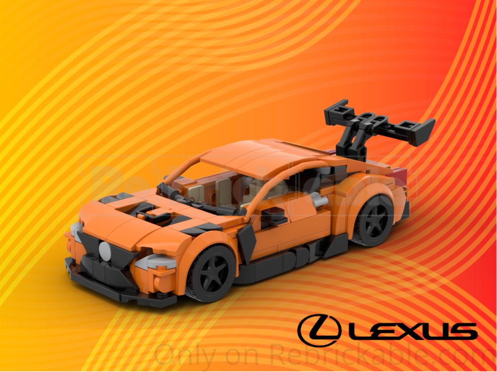 LEGO MOC-253131 Lexus RC f GT3 by BasicBuilder23 | Rebrickable - Build ...
