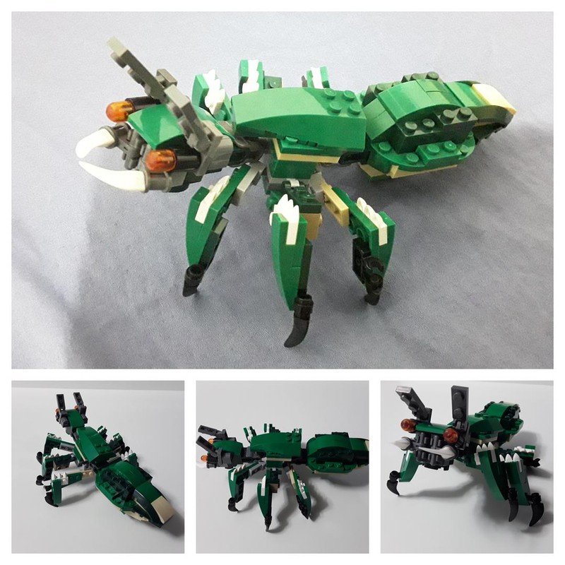 LEGO MOC 31058 - Ant by LegoOri | Rebrickable - Build with LEGO