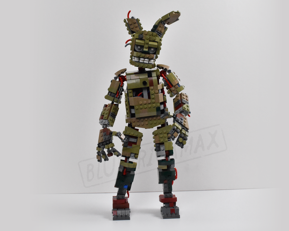 LEGO MOC-253228 Springtrap by bluebrickmax | Rebrickable - Build with LEGO
