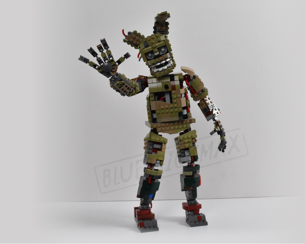 LEGO MOC-253228 Springtrap by bluebrickmax | Rebrickable - Build with LEGO