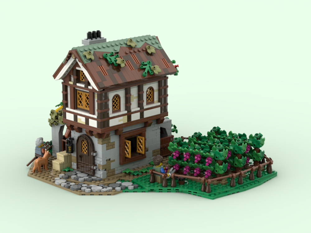 LEGO MOC-253239 Medieval Vineyard by meanbanker | Rebrickable - Build ...