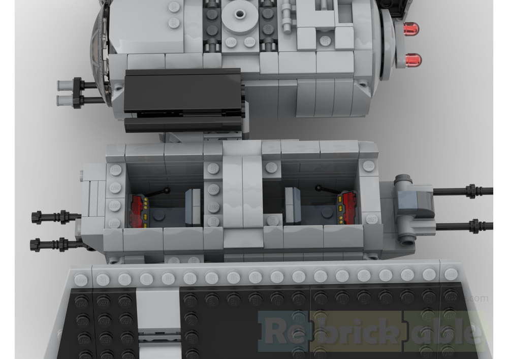 LEGO MOC-253245 TIE/aSh Attack Shuttle by Fabian2 | Rebrickable - Build ...