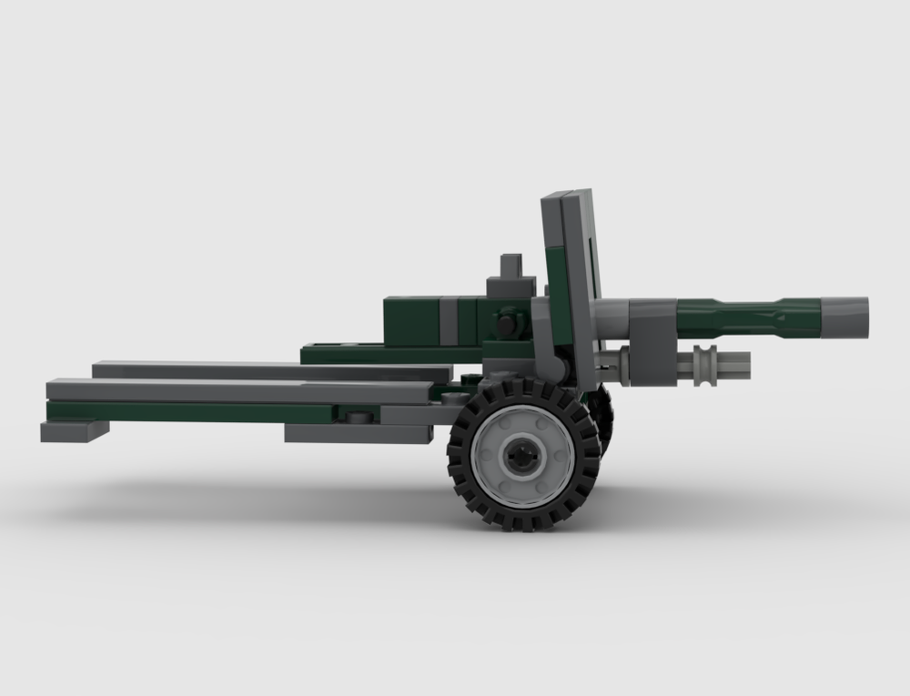 LEGO MOC-253257 artillery gun by Littlecowboy | Rebrickable - Build ...