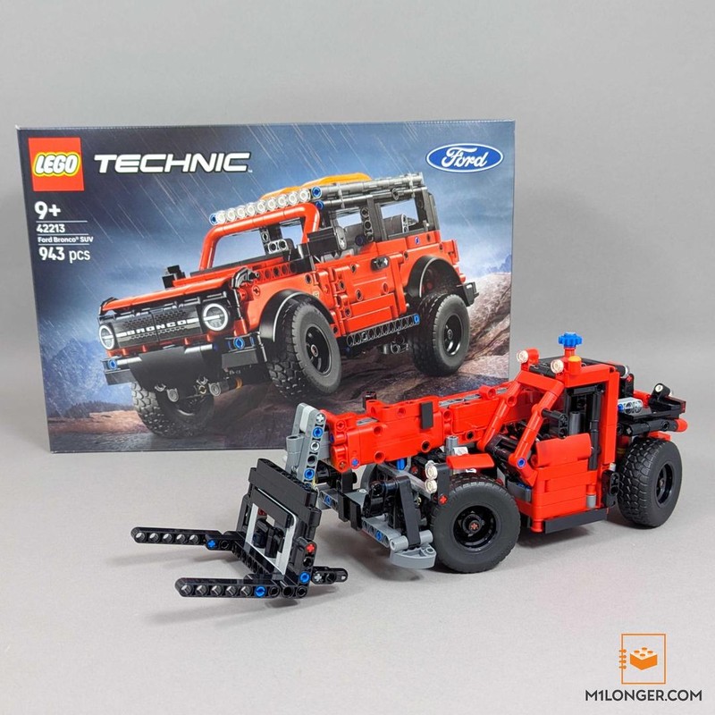 LEGO MOC-253300 42213 Telehandler by M_longer | Rebrickable - Build ...