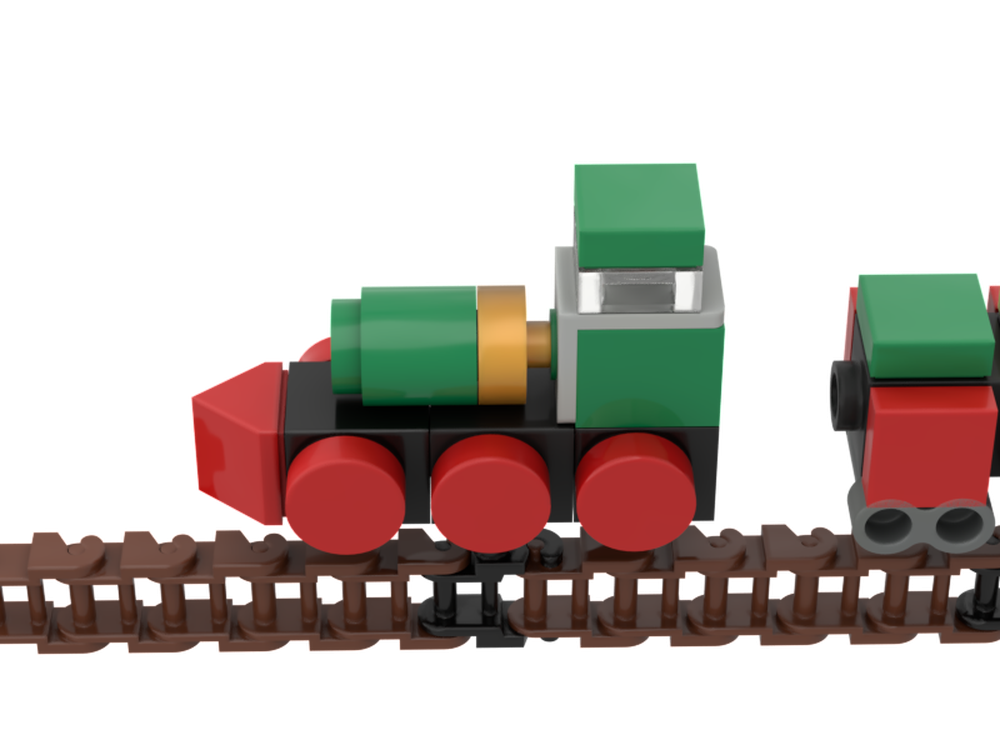 LEGO MOC-253331 Nano Lilly Belle Steam Train by BleuLlama | Rebrickable ...