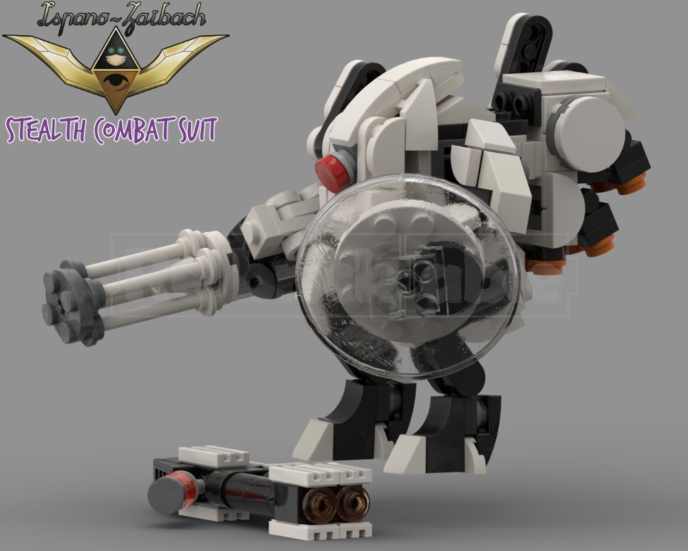 LEGO MOC-253360 Stealth Combat Suit Tau by Ispano-Zaibach | Rebrickable ...