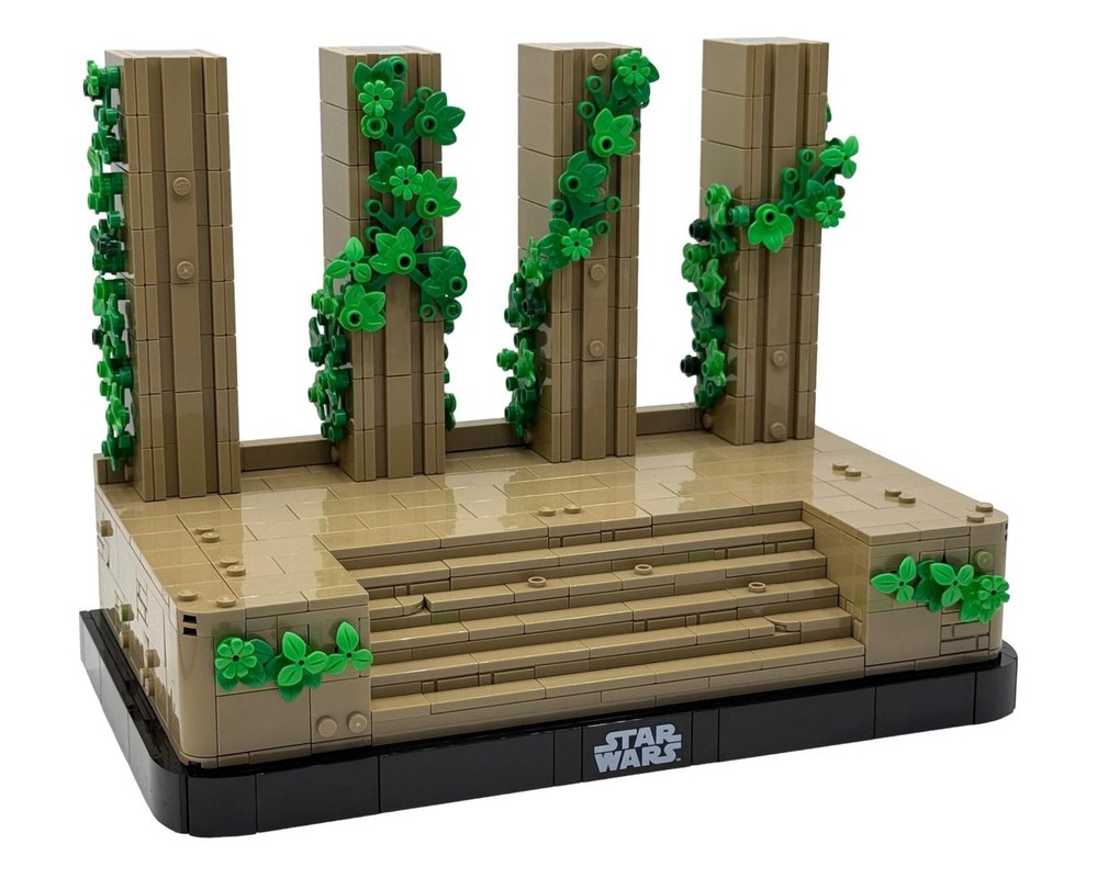 LEGO MOC-253378 Yavin IV Rebel Base Throne Room Diorama MOC by ...