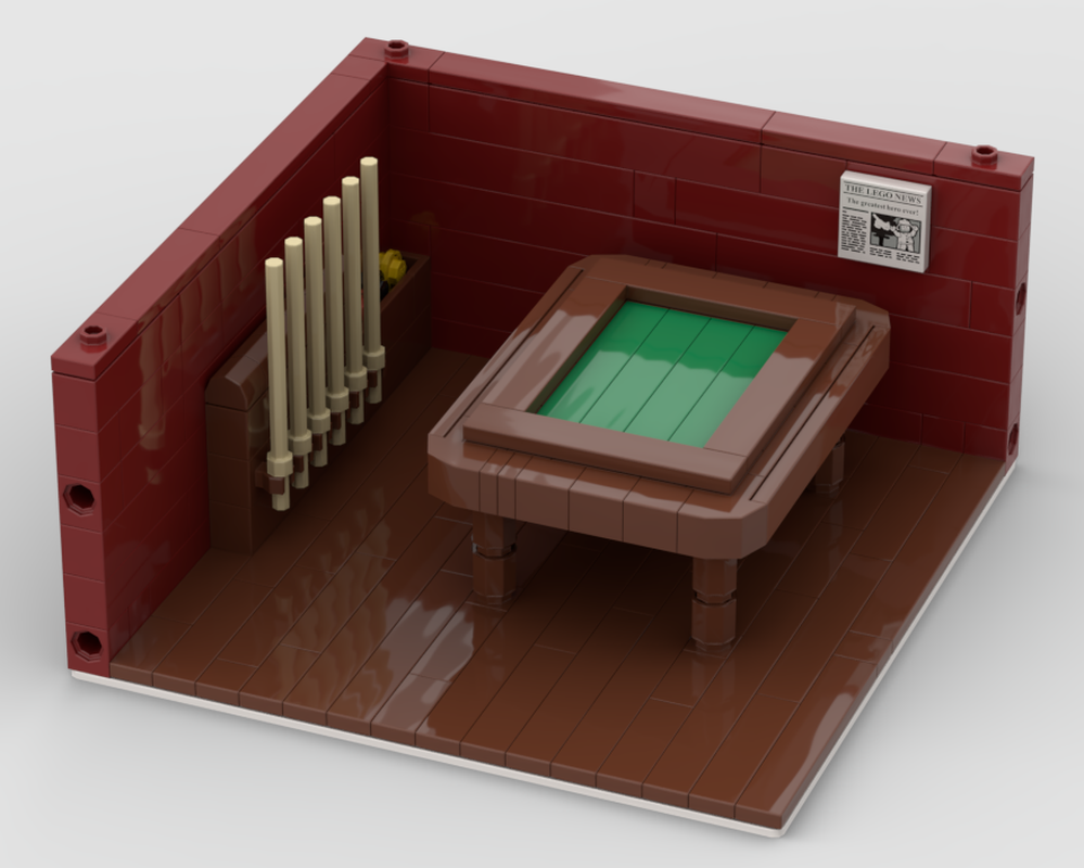 LEGO MOC-253422 Modular Pool Room by LCLego7 | Rebrickable - Build with ...