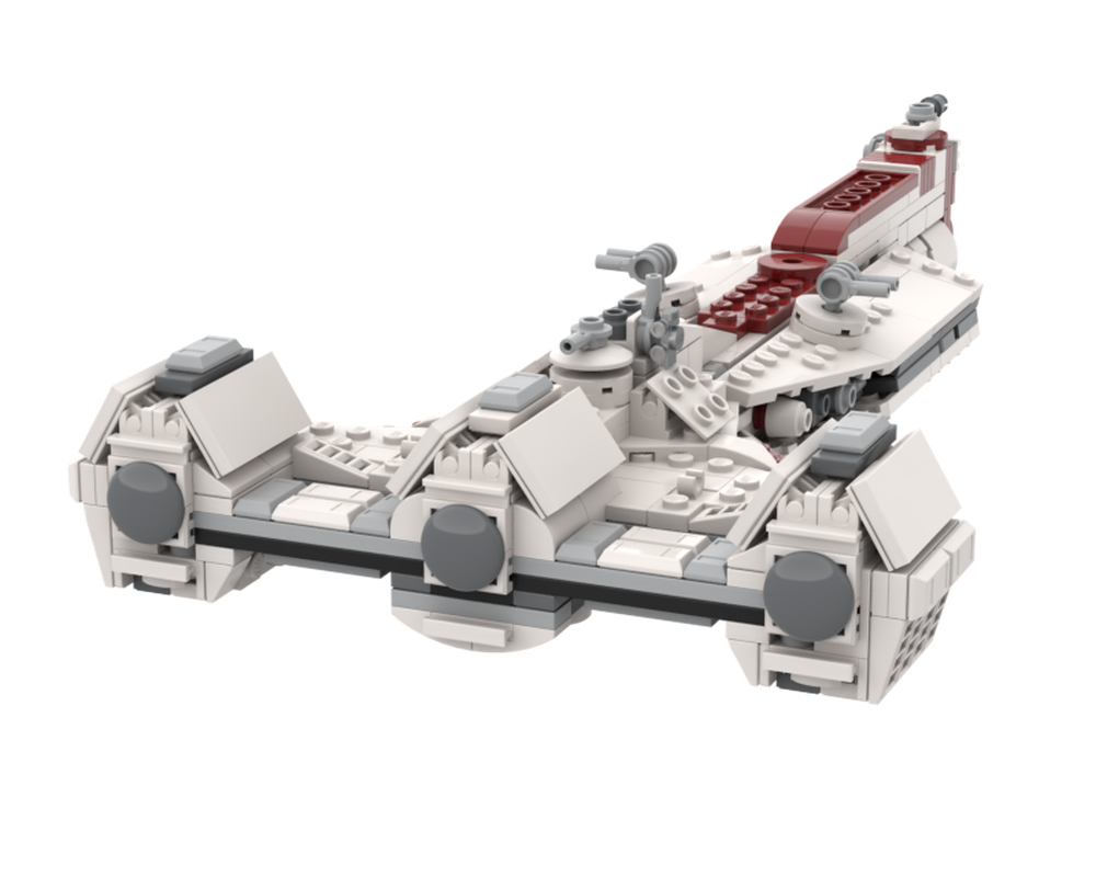 LEGO MOC-253456 Consular-Class Light Republic Cruiser (Clone Wars) set ...