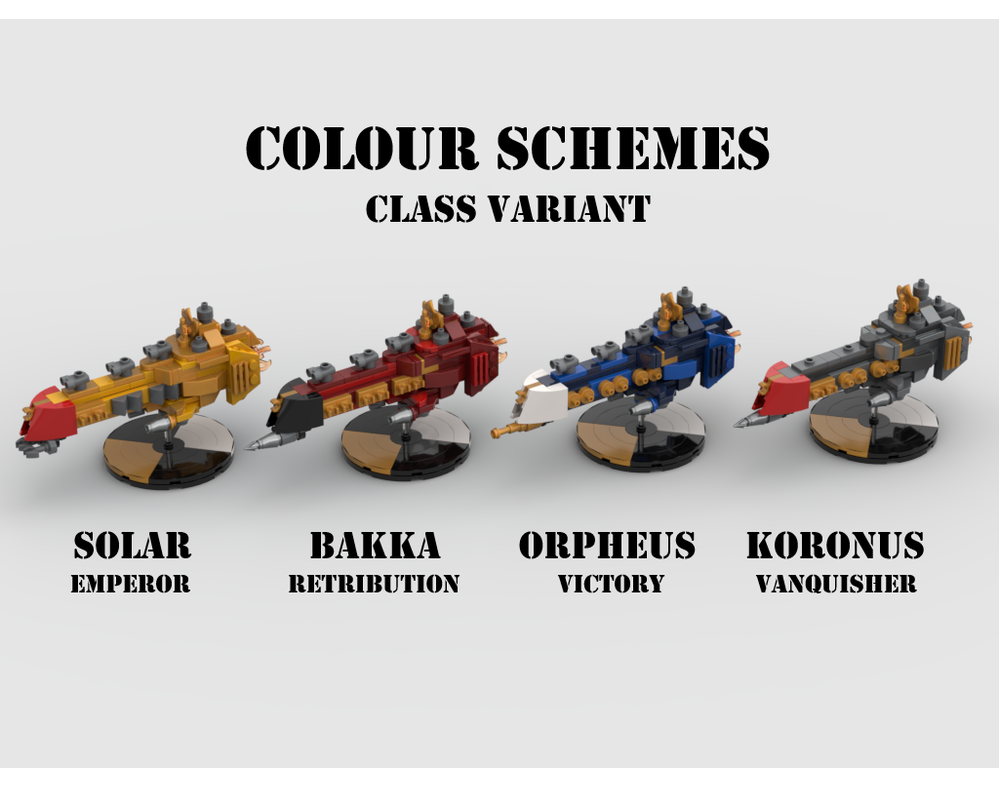 LEGO MOC-253474 Imperium - Battleship / Gothic Colour Scheme (Tabletop ...