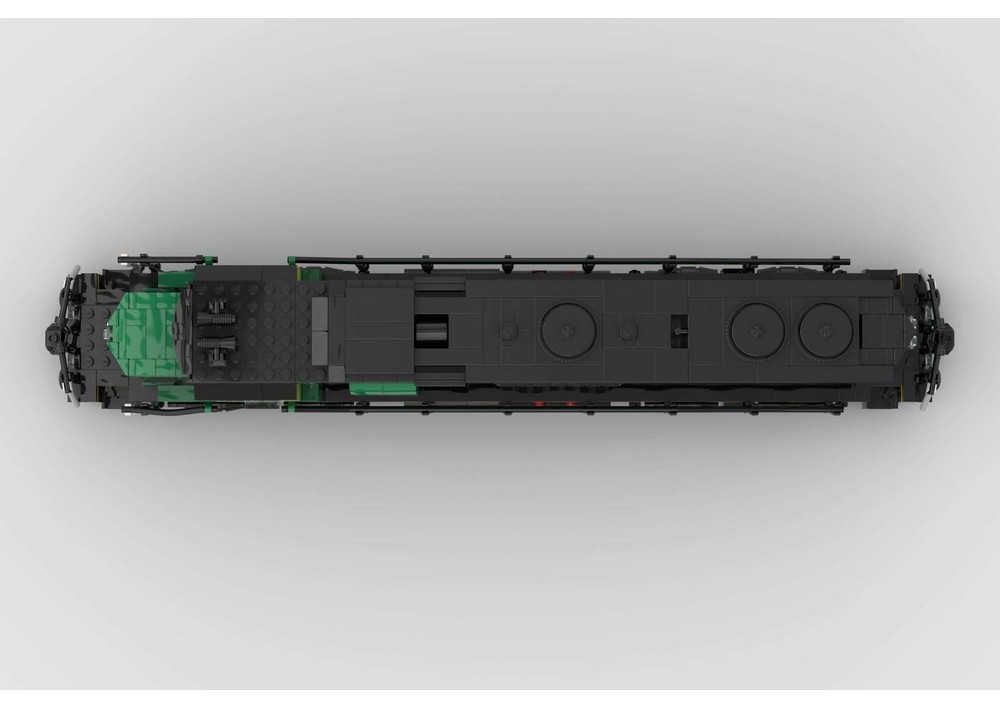 LEGO MOC-253480 BNSF 2092 GP38-2 diesel locomotive motorized train by ...