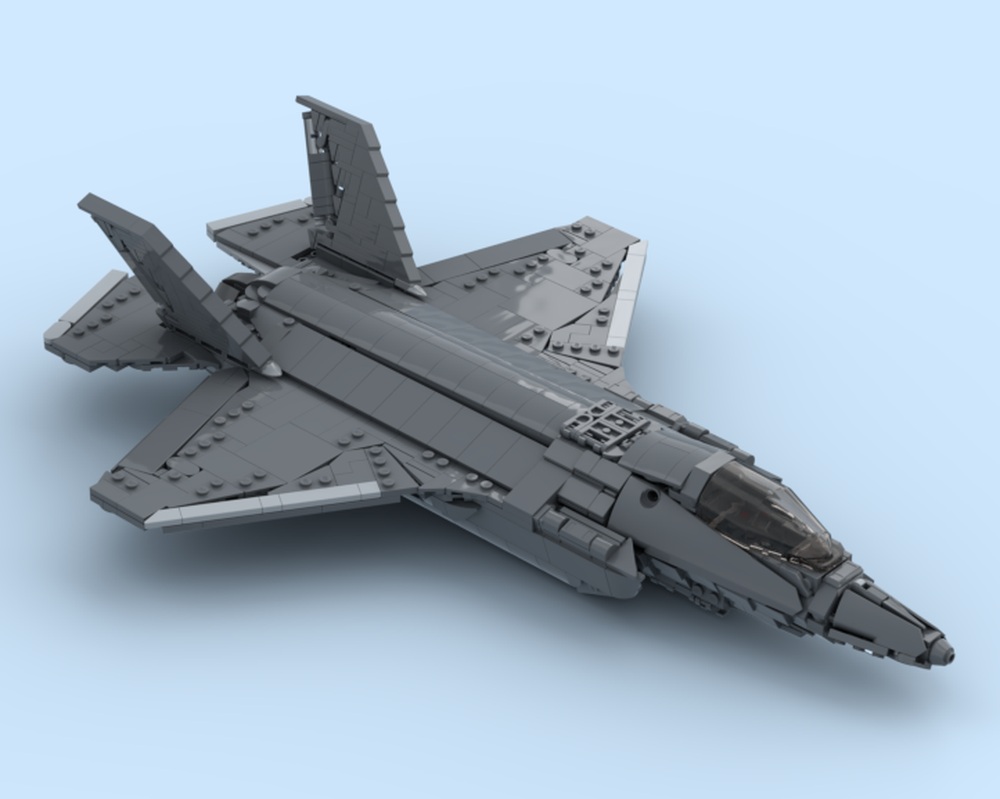 LEGO MOC-253519 1:35 scale Lockheed Martin F-35 B by ryangc_productions ...