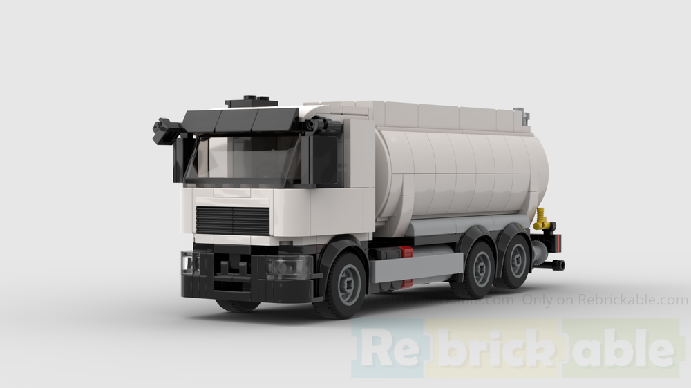 LEGO MOC-253534 6x2 tank truck by phigeon | Rebrickable - Build with LEGO