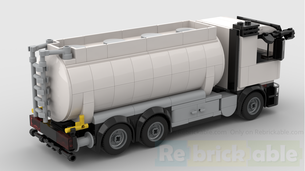 LEGO MOC-253534 6x2 tank truck by phigeon | Rebrickable - Build with LEGO