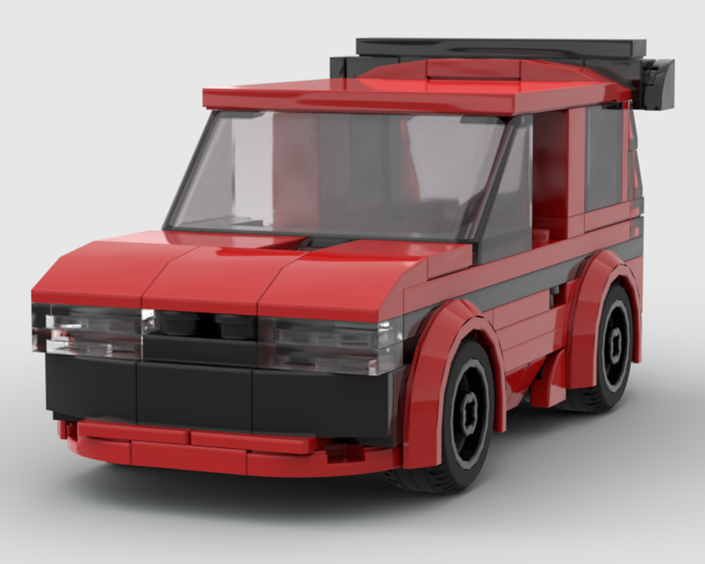 LEGO MOC-253537 RED RALLY CAR by GBP | Rebrickable - Build with LEGO