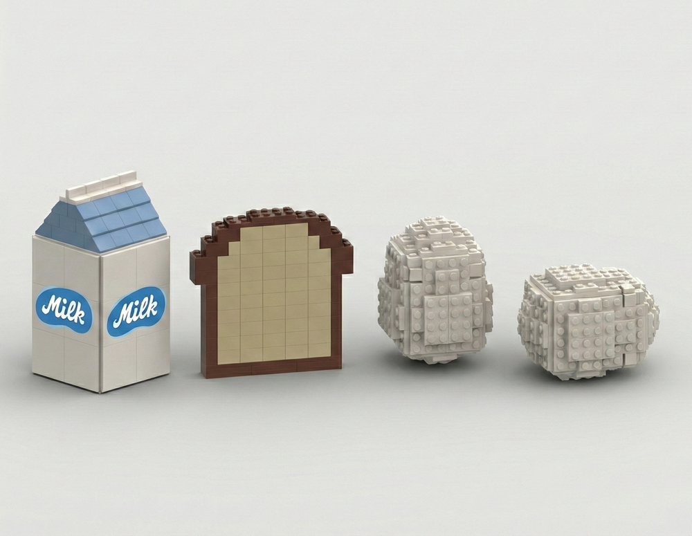 LEGO MOC-253541 French Toast by mrobison161 | Rebrickable - Build with LEGO