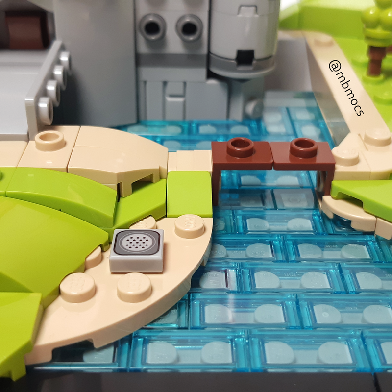 LEGO MOC-253552 Peach's Castle Architecture MOC by mbmocs | Rebrickable ...