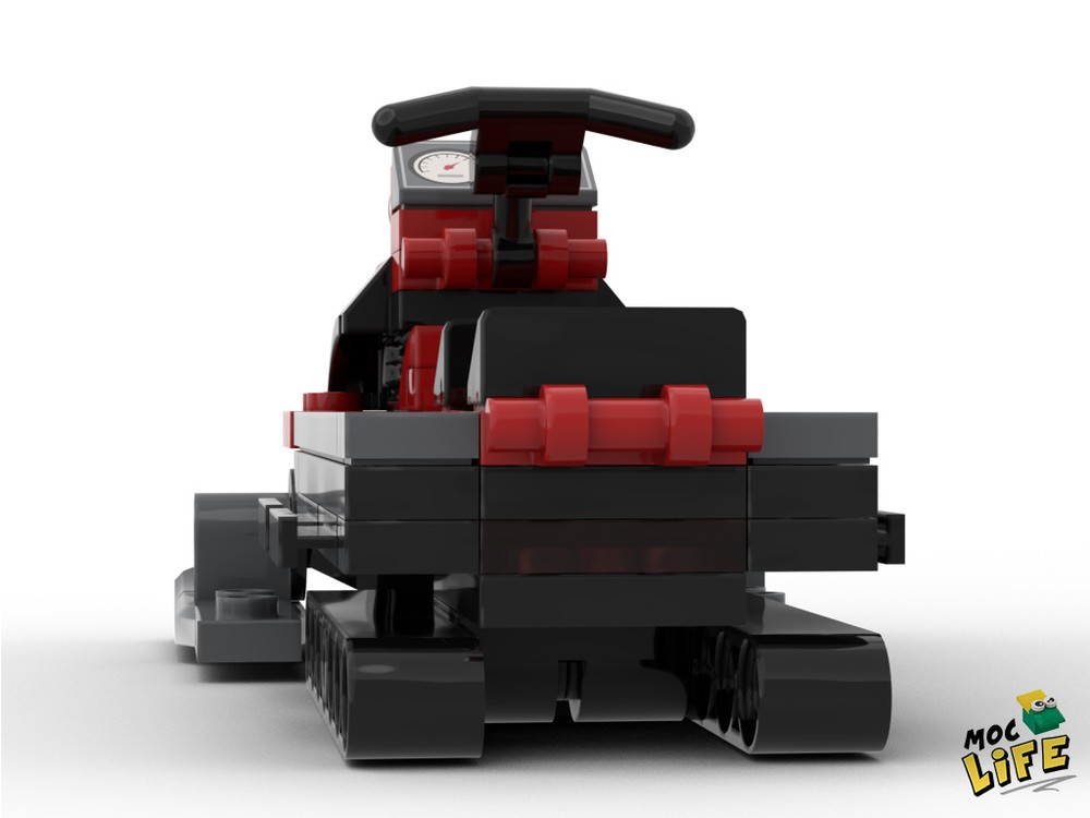 LEGO MOC-25364 Snowmobile by MocLife | Rebrickable - Build with LEGO