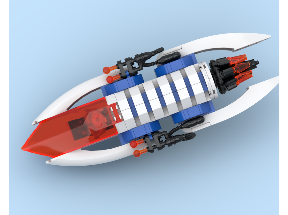 LEGO MOC-253640 Ice Planet Scout by BagelBonk | Rebrickable - Build ...