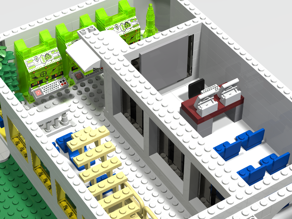 LEGO MOC Classic Space Recruiting Center by zero_g_is_fun | Rebrickable ...
