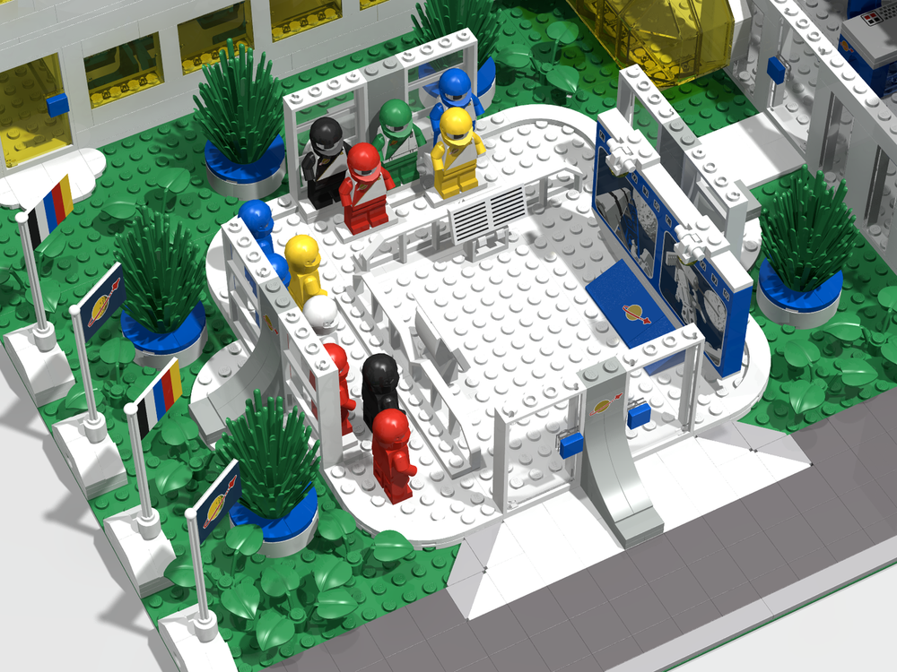 LEGO MOC Classic Space Recruiting Center by zero_g_is_fun | Rebrickable ...