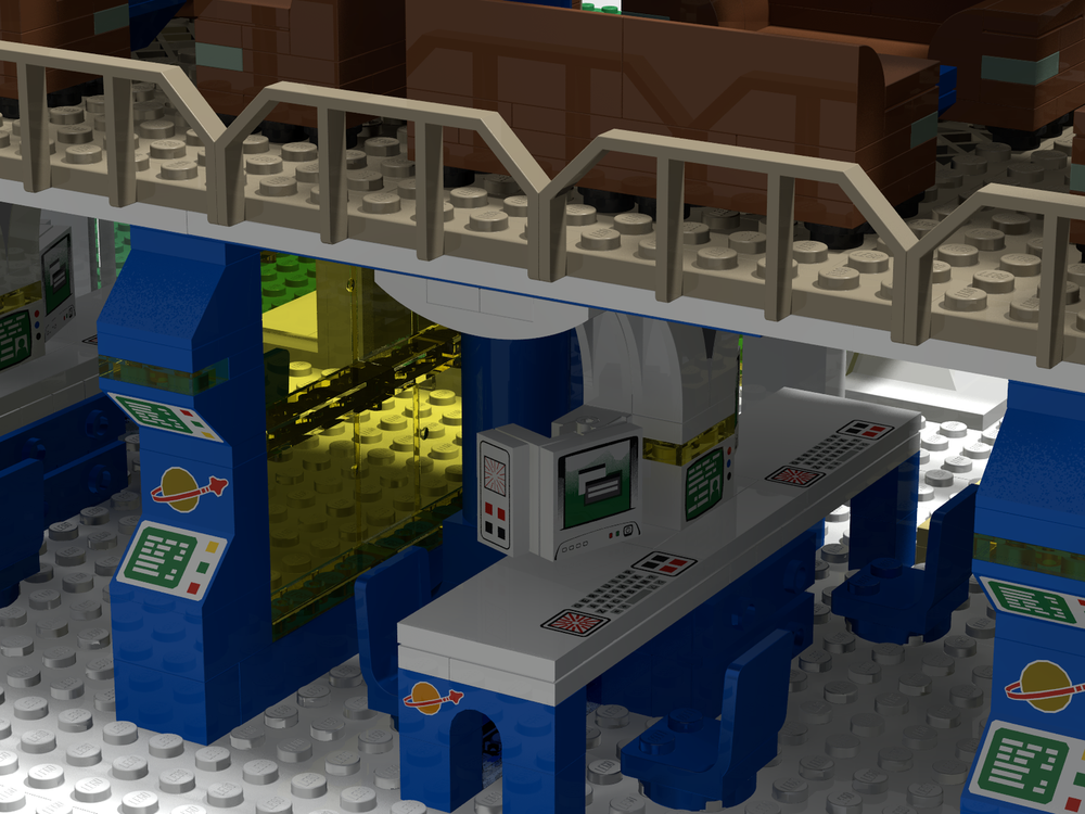 LEGO MOC Classic Space Recruiting Center by zero_g_is_fun | Rebrickable ...
