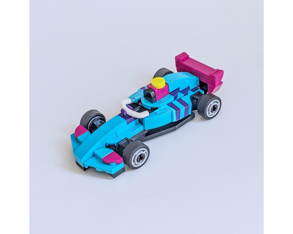 LEGO MOC Tiny F1 ACADEMY® Joanne Ciconte Tatuus F4-T421 (Stickerless ...