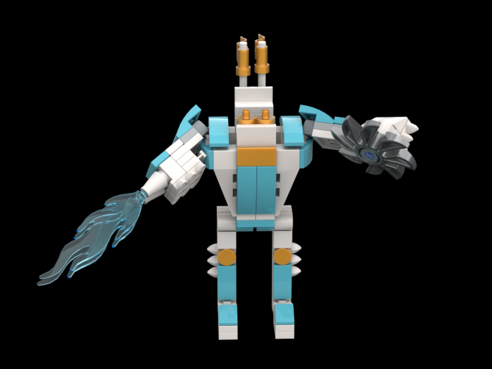 LEGO MOC-253692 Zane's Mini Ice Mech by GSLOTR | Rebrickable - Build ...