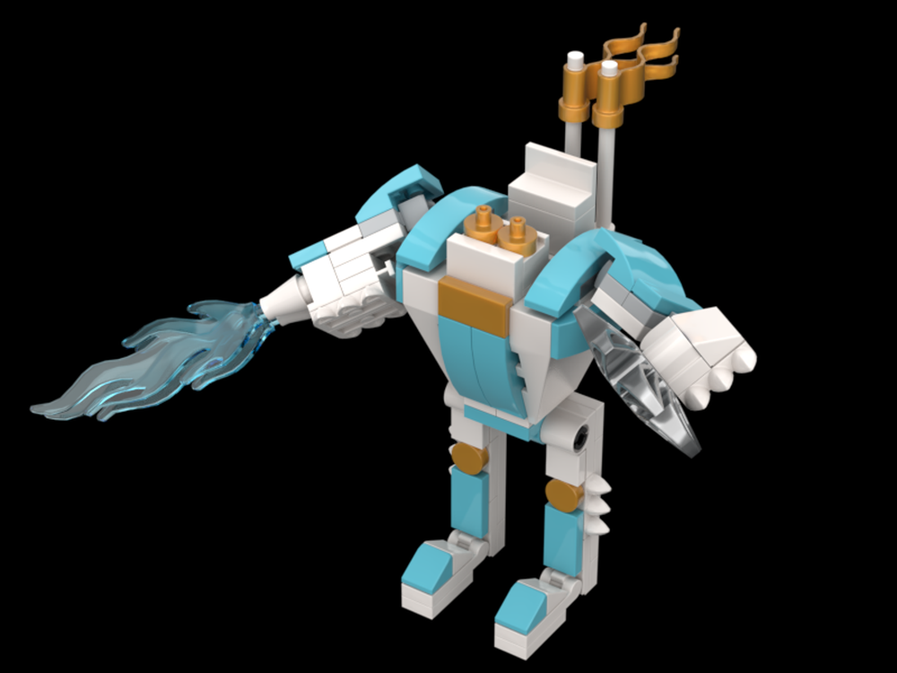 LEGO MOC-253692 Zane's Mini Ice Mech by GSLOTR | Rebrickable - Build ...