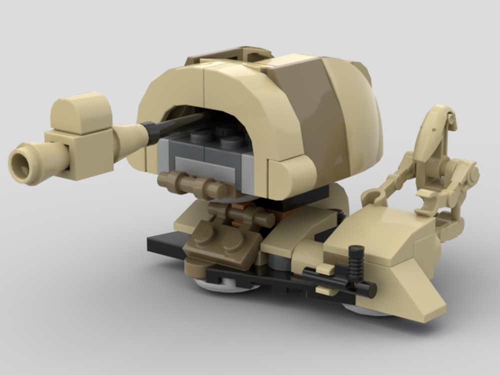 LEGO MOC Mini Battle Droid Turret - AAT 30680 alt by TinyTurtle11 ...