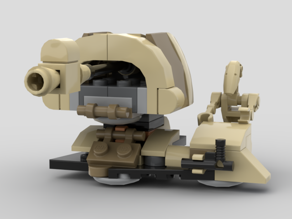 LEGO MOC Mini Battle Droid Turret - AAT 30680 alt by TinyTurtle11 ...