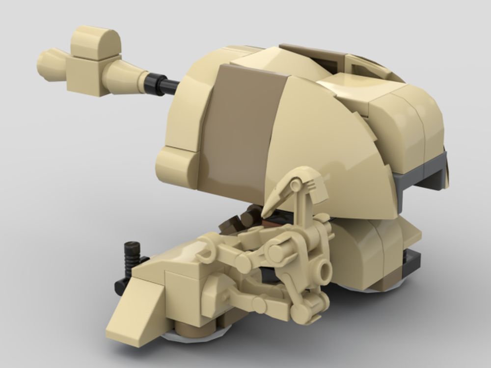 LEGO MOC Mini Battle Droid Turret - AAT 30680 alt by TinyTurtle11 ...