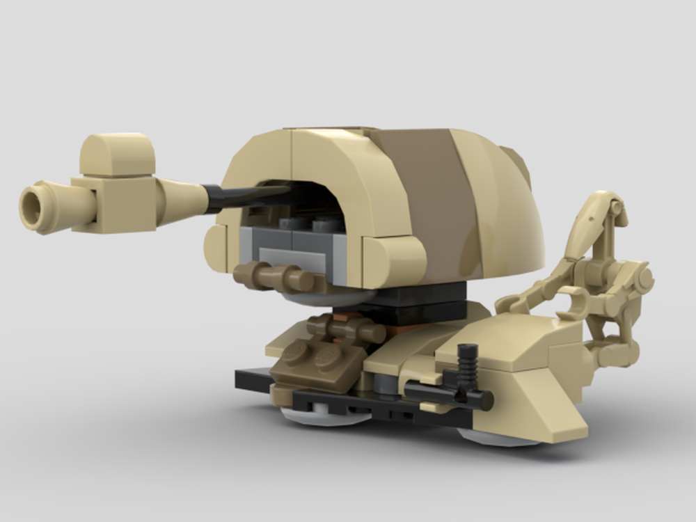 LEGO MOC Mini Battle Droid Turret - AAT 30680 alt by TinyTurtle11 ...