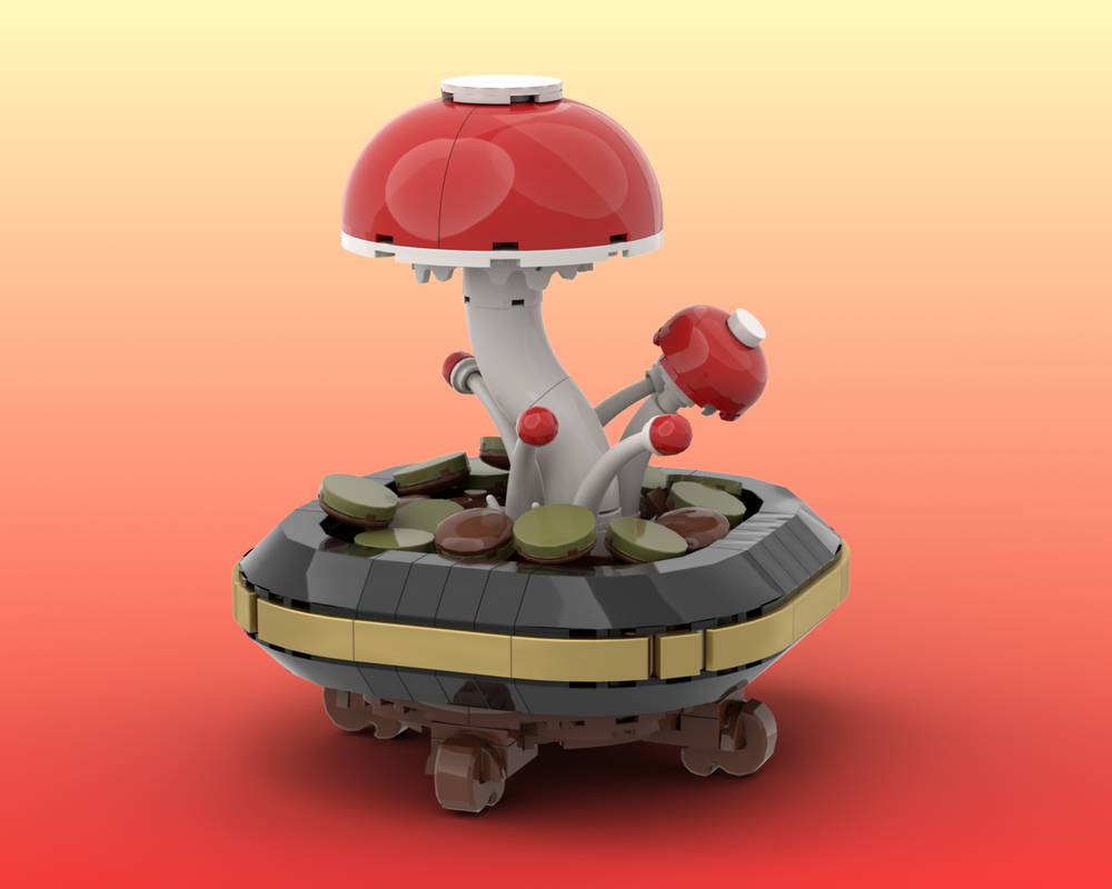 LEGO MOC-253742 Mushroom Botanical by BagelBonk | Rebrickable - Build ...