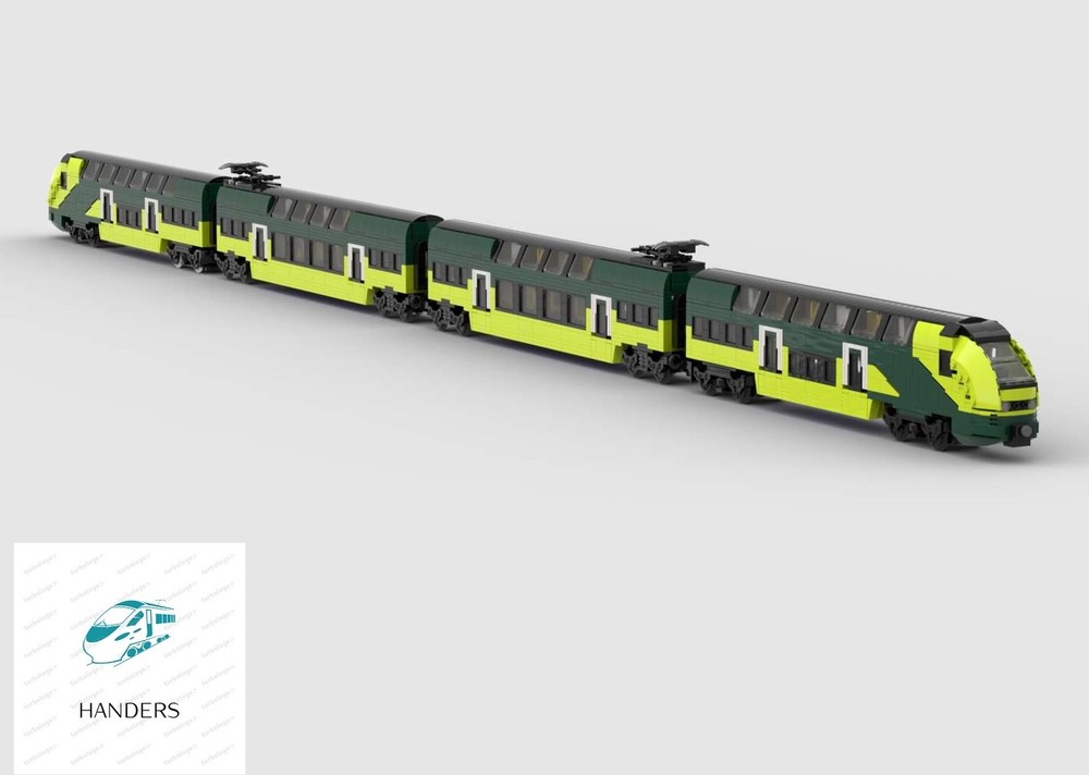 LEGO MOC-253746 New Schwecat Airport Train by Handers | Rebrickable ...
