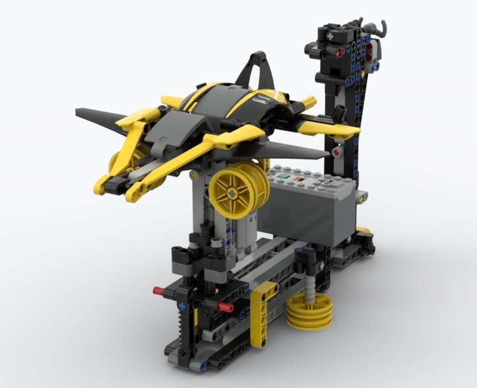 LEGO MOC-253769 Motorized Flight Simulator with Joystick Control ...