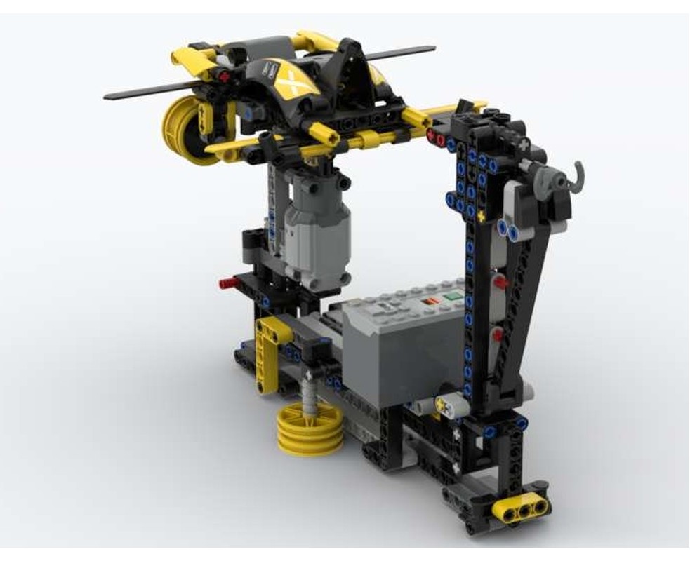 LEGO MOC-253769 Motorized Flight Simulator with Joystick Control ...