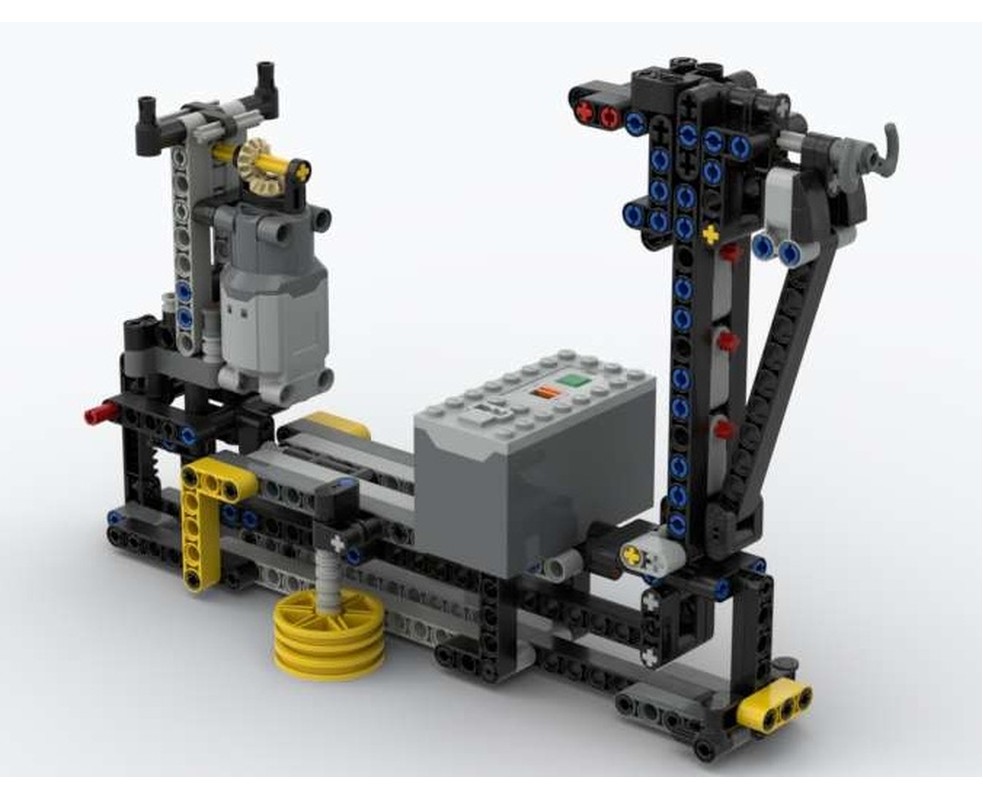 LEGO MOC-253769 Motorized Flight Simulator with Joystick Control ...