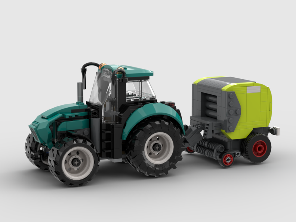 LEGO MOC-253773 Claas Rollant 630 for Tractor 60498 by Northwoods ...